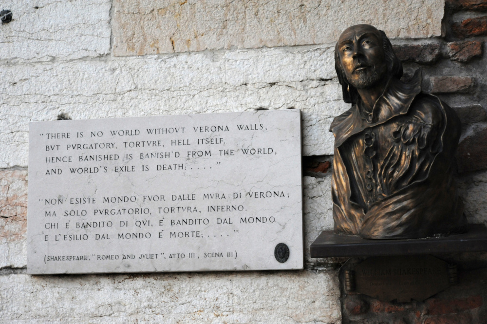 Shakespeare's Verona: the itinerary on the trail of Romeo and Juliet ...